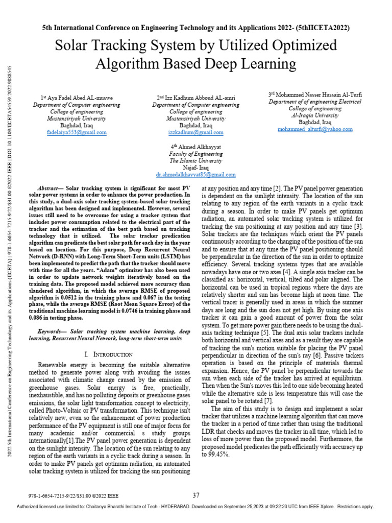 Deep Learning Based Panel Path Detector Long-Term Short-Term Units ... Deep Learning Based Panel Path Detector Long-Term Short-Term Units ...