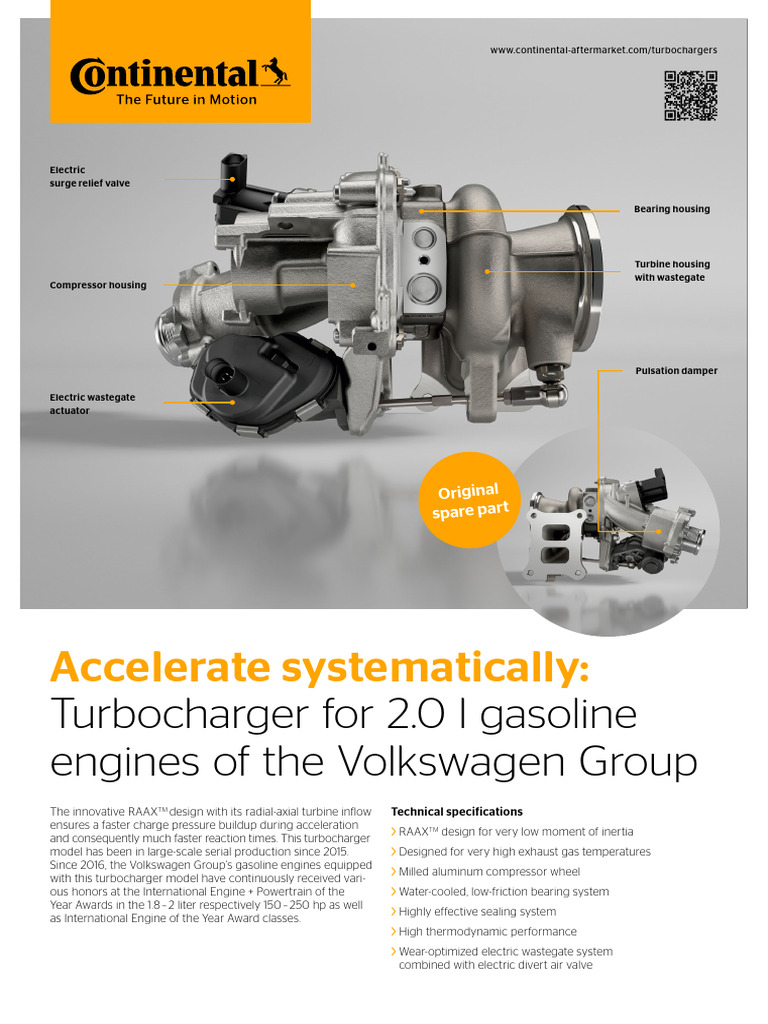 Continental Turbochargers VW Product Sheet A4 en Web | PDF ...