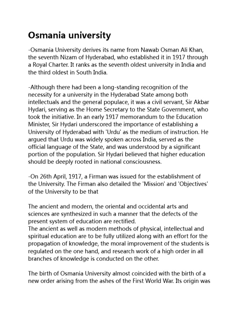 Osmania University20240223134001 | PDF