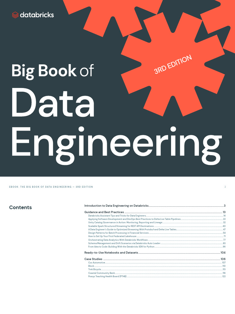 2024 07 Eb Big Book of Data Engineering 3rd Edition | PDF | Artificial ...