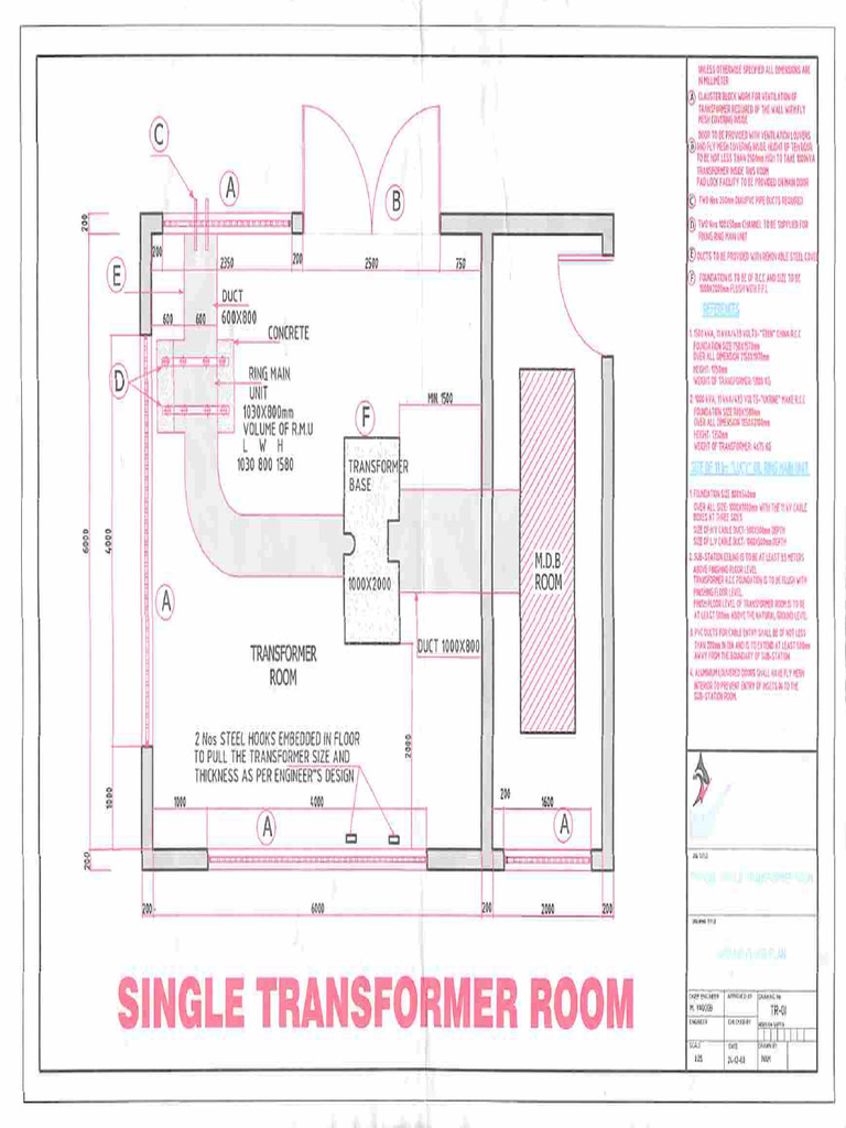 Single Transformer Room-123 | PDF