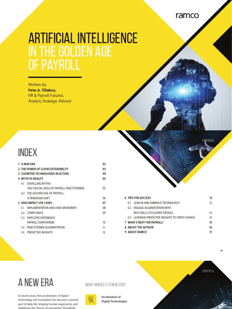 Artificial Intelligence Ai in The Golden Age of Payroll | PDF | Artificial Intelligence ...
