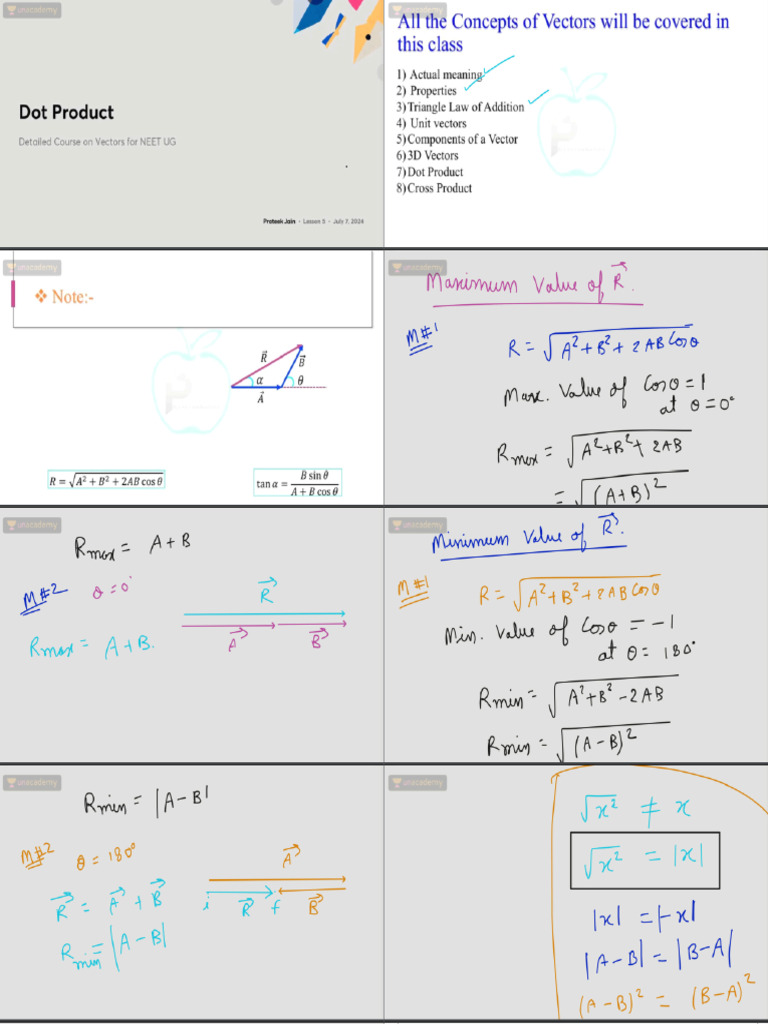 Dot Product Final | PDF