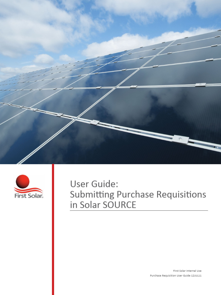 Create A Purchase Requsition (ME51N) | PDF | Computing | Software
