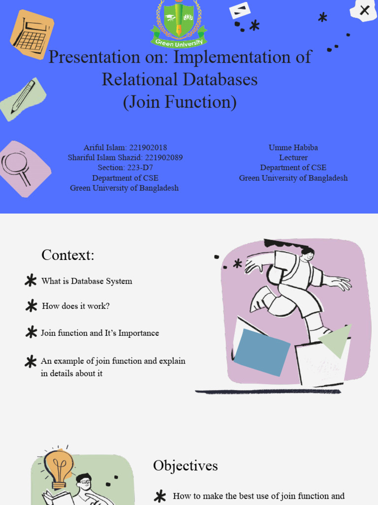 Implementation Of Relational Databases Join Function Pdf Databases Table Database