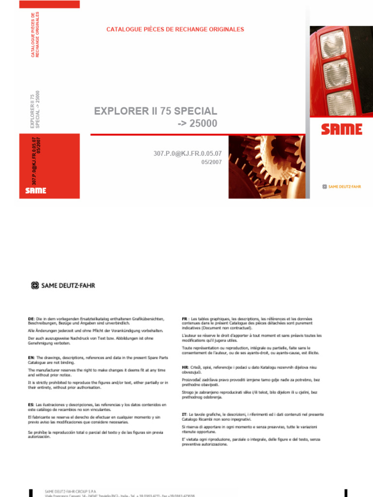 Explorer Catalogue Piece Detachee | PDF