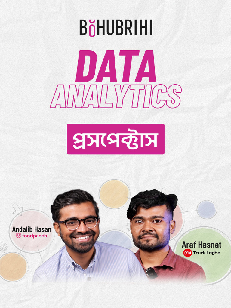 Data Analytics Bohubrihi Career Track Prospectus | PDF