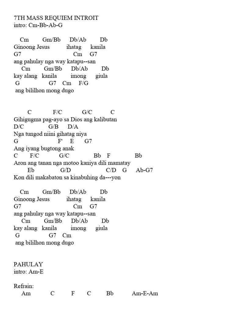 7TH Mass Requiem Introit | PDF