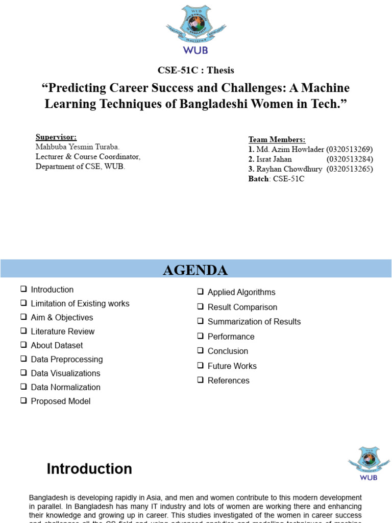 Presentation 2nd Mock 2 | PDF | Regression Analysis | Machine Learning