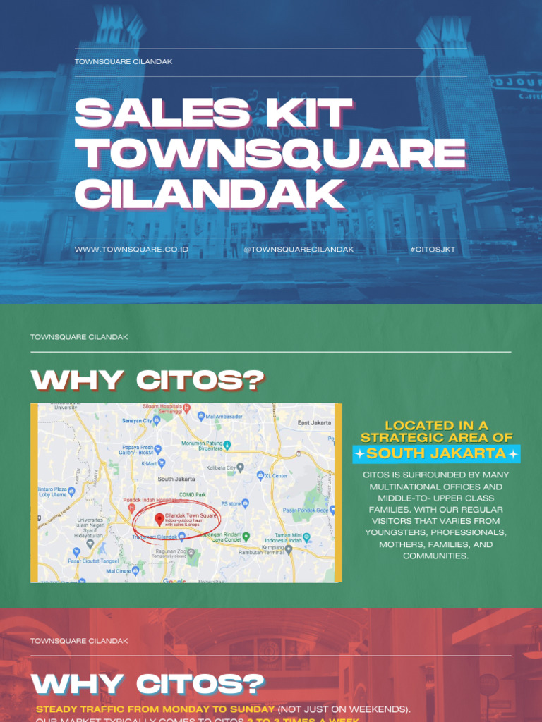 Sales Kit & Media Promotions Townsquare Cilandak | PDF | Economies