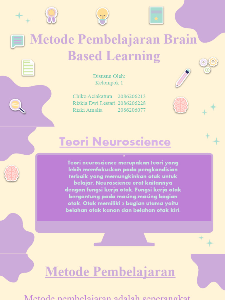 Metode Pembelajaran Brain Based Learning | PDF | Karier & Perkembangan | Sains & Matematika