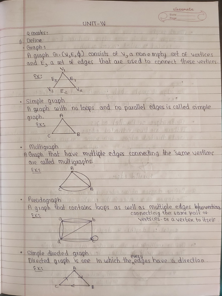 Maths Unit 4 | PDF