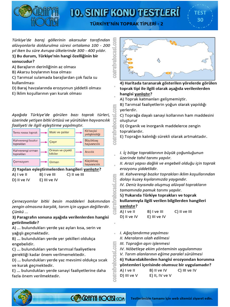 Toprak Tipleri | PDF
