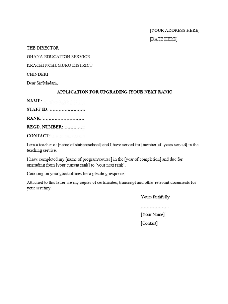 UPGRADING LETTER GES McGregorINRI | PDF