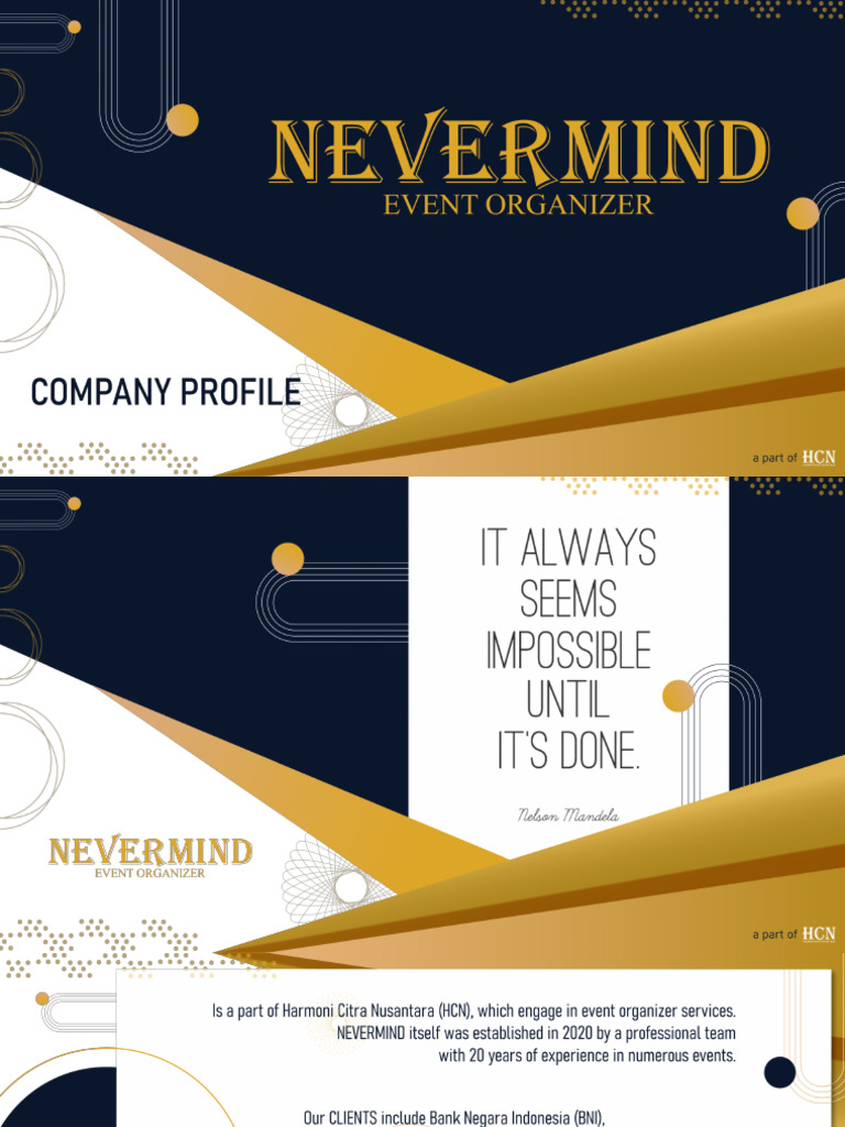 NEVERMIND - Company Profile | PDF | Companies Of Asia | Banking