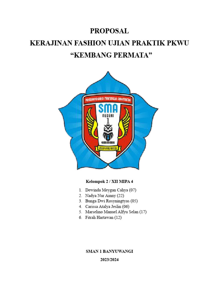 Proposal Kembang Permata | PDF | Seni