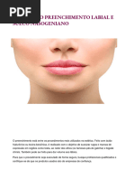 Anatomia Labial e Preenchimento Estético | PDF | Lábio