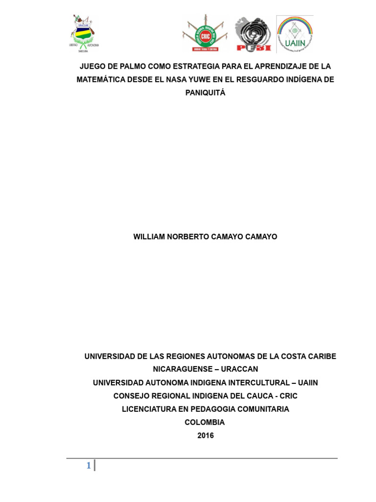 WILLIAM Norberto Camayo | PDF | Multilingüismo | Volcán