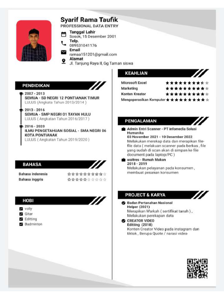 CV Rama Alaydrus | PDF