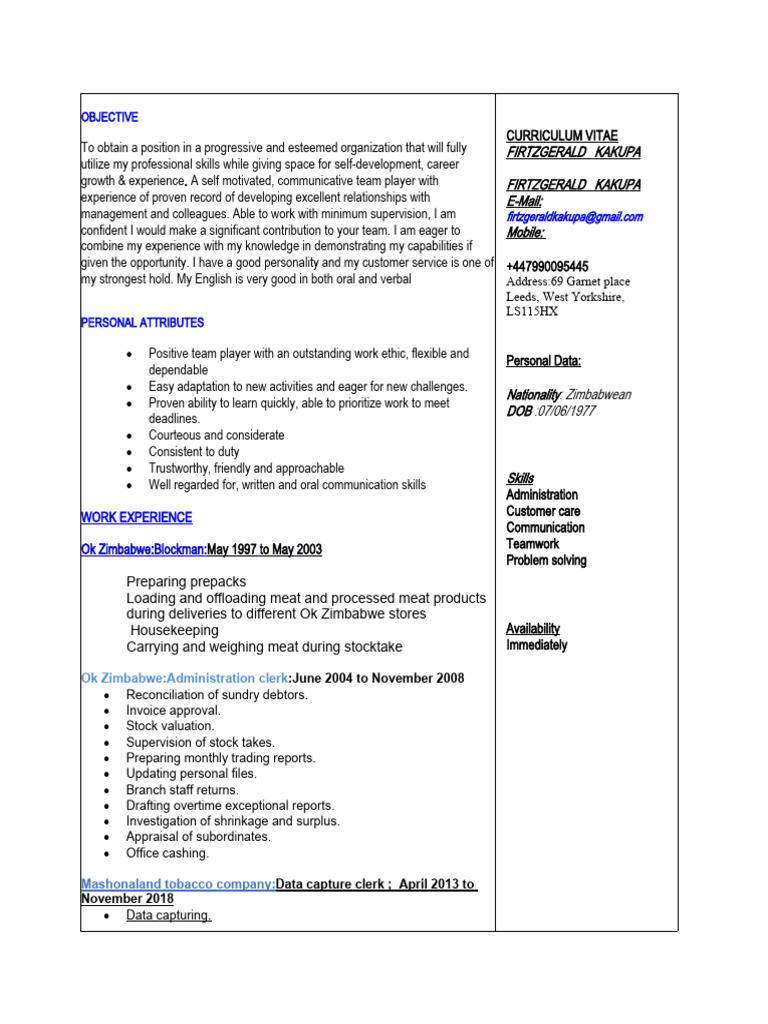 Objective | PDF | Business