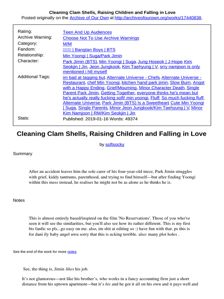 Cleaning Clam Shells | PDF | Chef