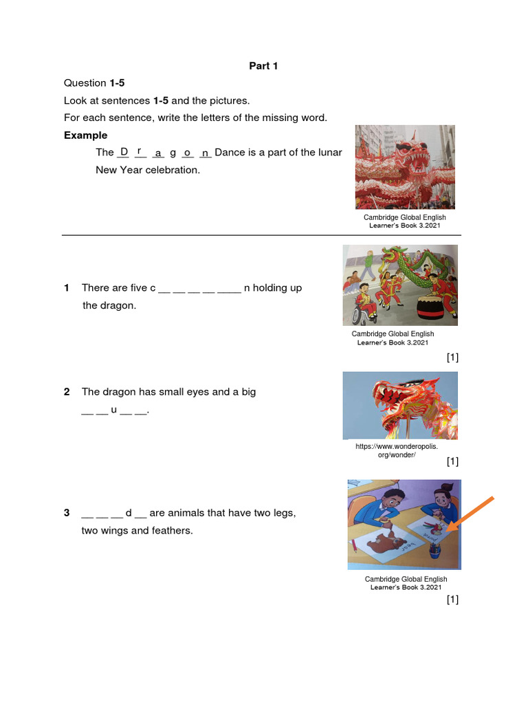 s3. Set 1 - Caie Model Test Paper 1 | PDF | Tutankhamun