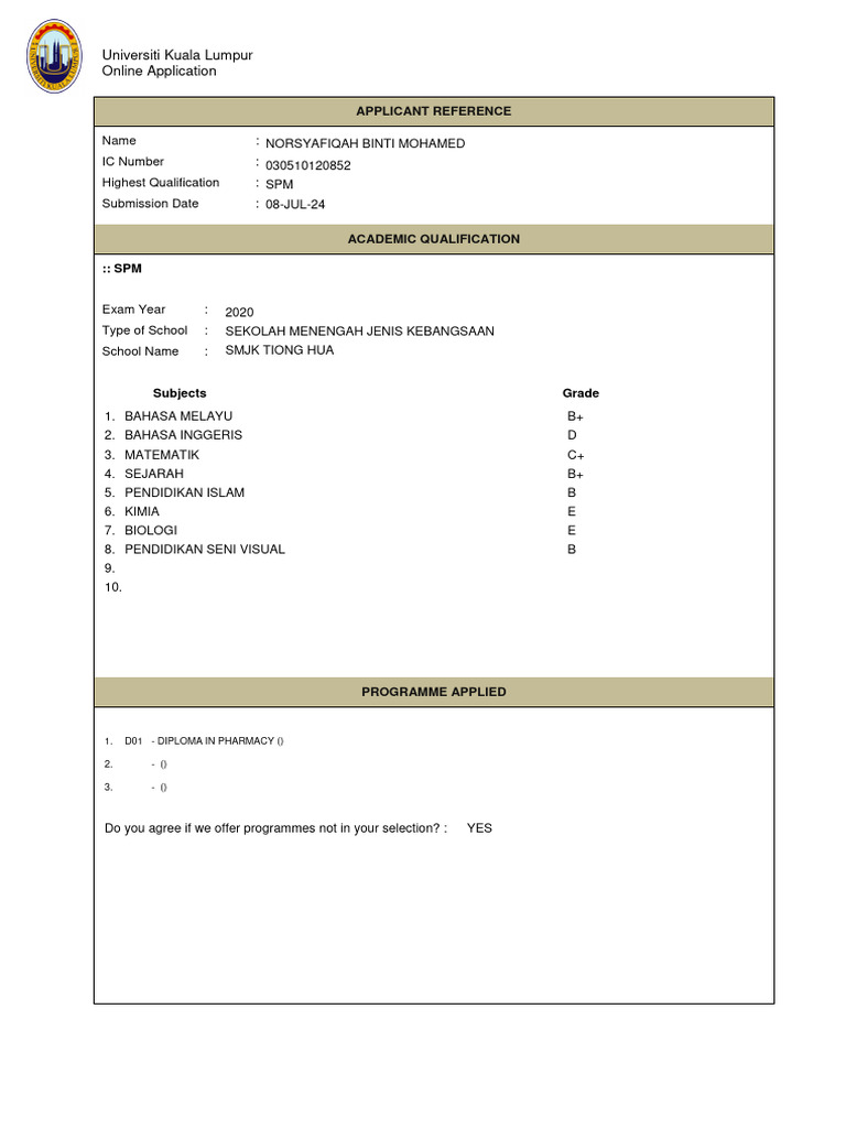 Preview Application 2 | PDF | Southeast Asia | Malaysia
