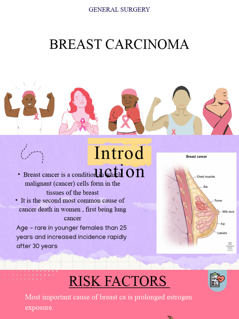 Surgery Presentation CA Breast | PDF | Breast Cancer | Cancer
