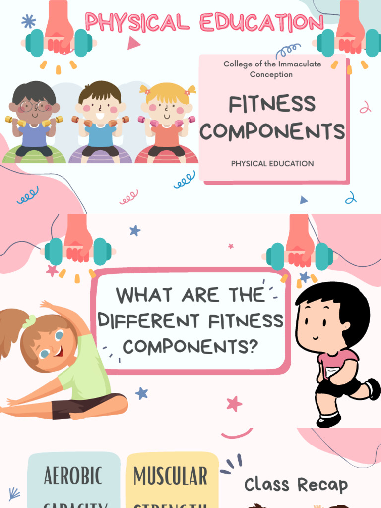 Fitness Components | PDF | Strength Training | Aerobic Exercise