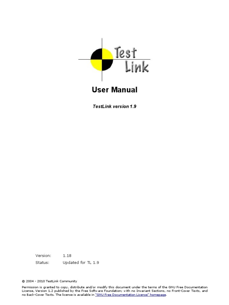 Testlink User Manual | PDF | Specification (Technical Standard ...