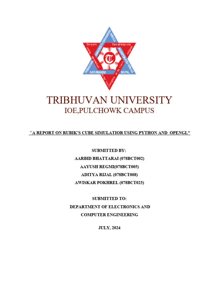 Rubiks Cube2 Pdf 3 D Computer Graphics Rendering Computer Graphics