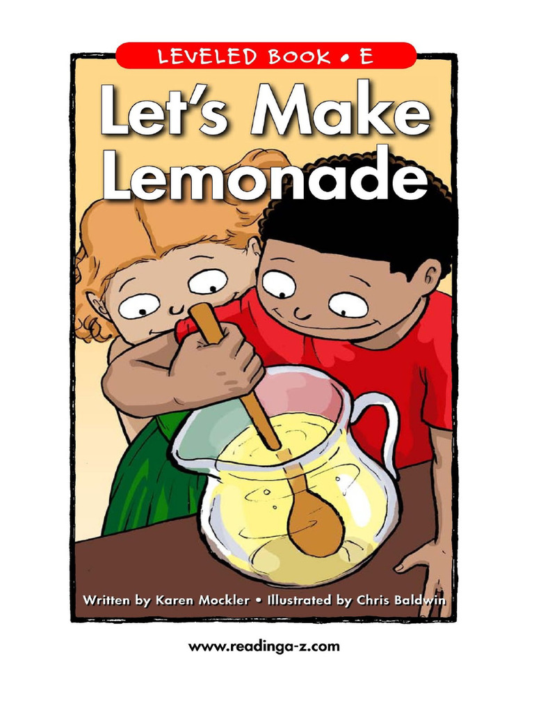 Let's Make Lemonade | PDF