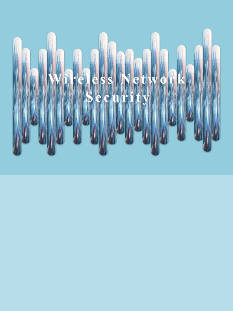 Wireless Network Security Presentation Pdf Computer Network Information Security