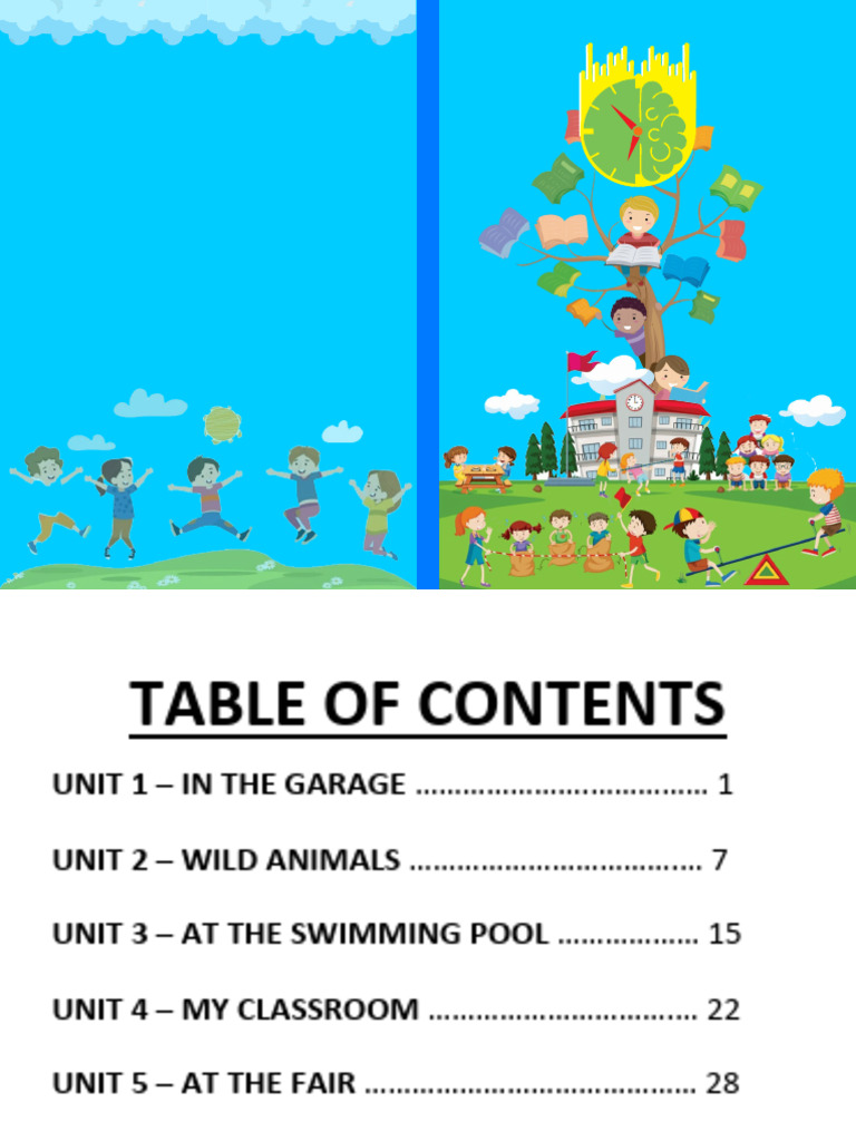English For Children 3a - Unit 1-10-1 | PDF | Classroom | English Language