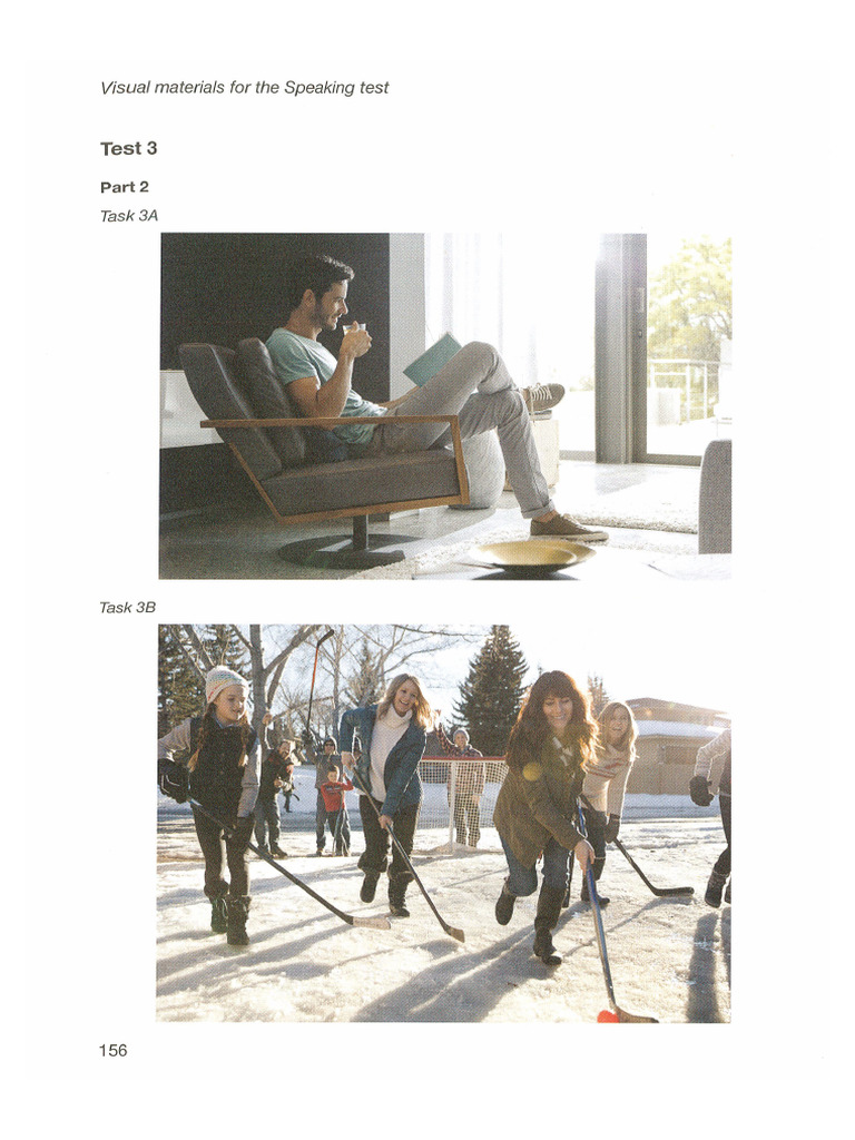 Test 3 - Speaking of B1 Preliminary | PDF