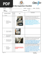 Cherry Picker-Boom Lift HSE Inspection Checklist | PDF | Land Vehicles ...
