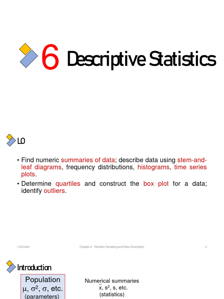Descriptive Statistics | PDF | Histogram | Statistics