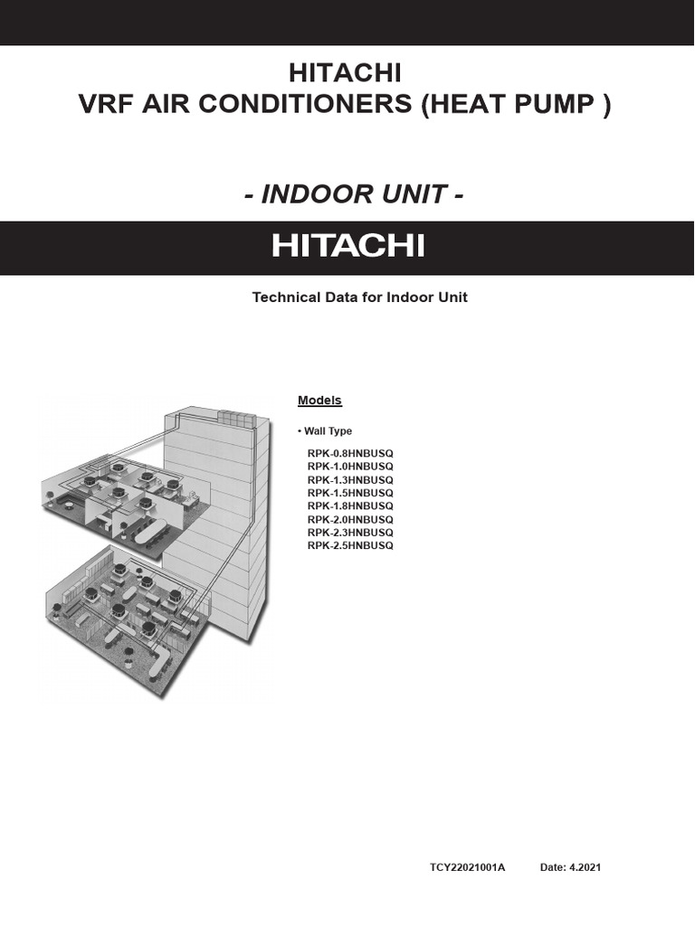 RPK HNBUSQ Technical Catalogue | PDF | Air Conditioning | Heat Pump