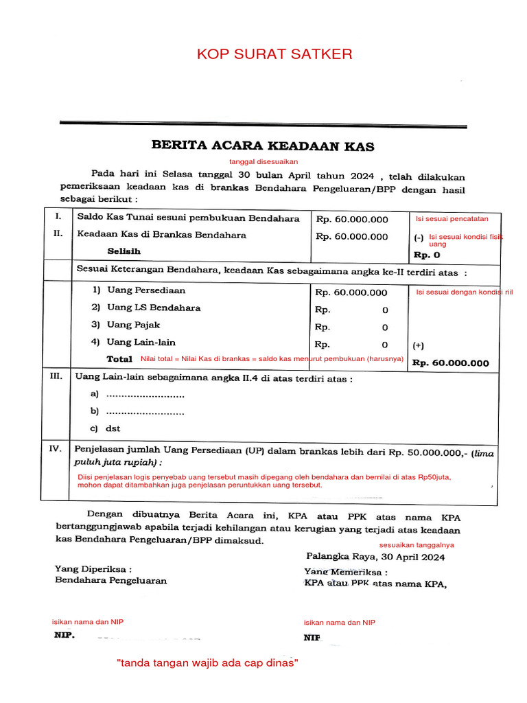 Contoh BA Di Atas Rp50juta | PDF