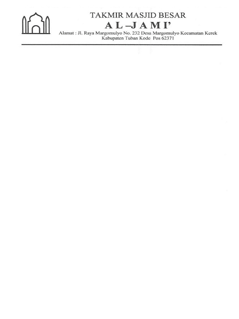 Masjid Jami | PDF