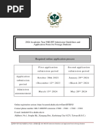 NTU 2024/2025 Admission Guidelines | PDF | Academic Degree | University ...