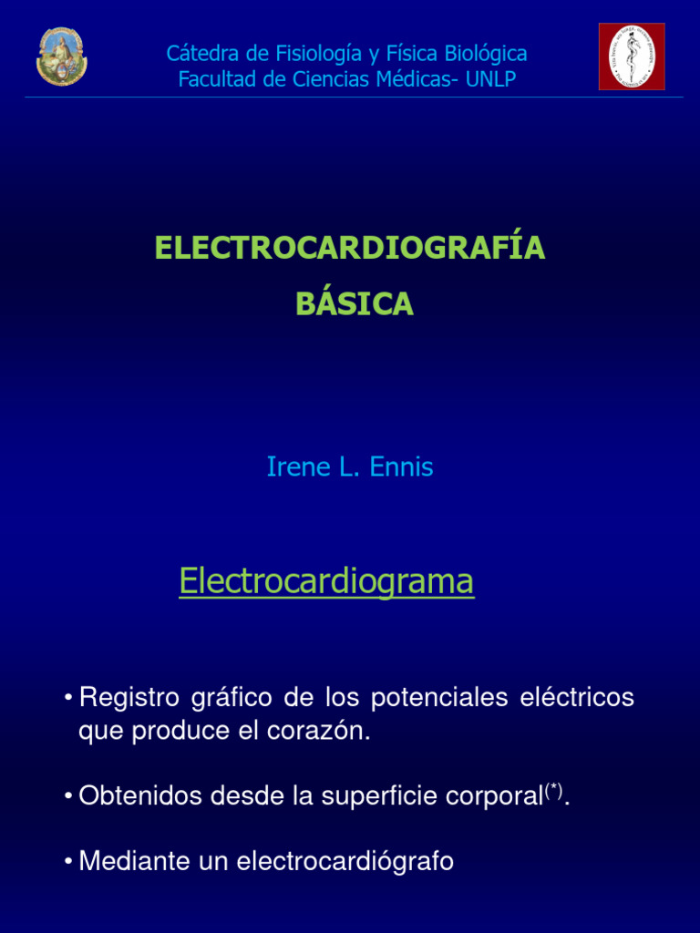 Electrocardiografía Básica | PDF | Electrocardiografia | Corazón