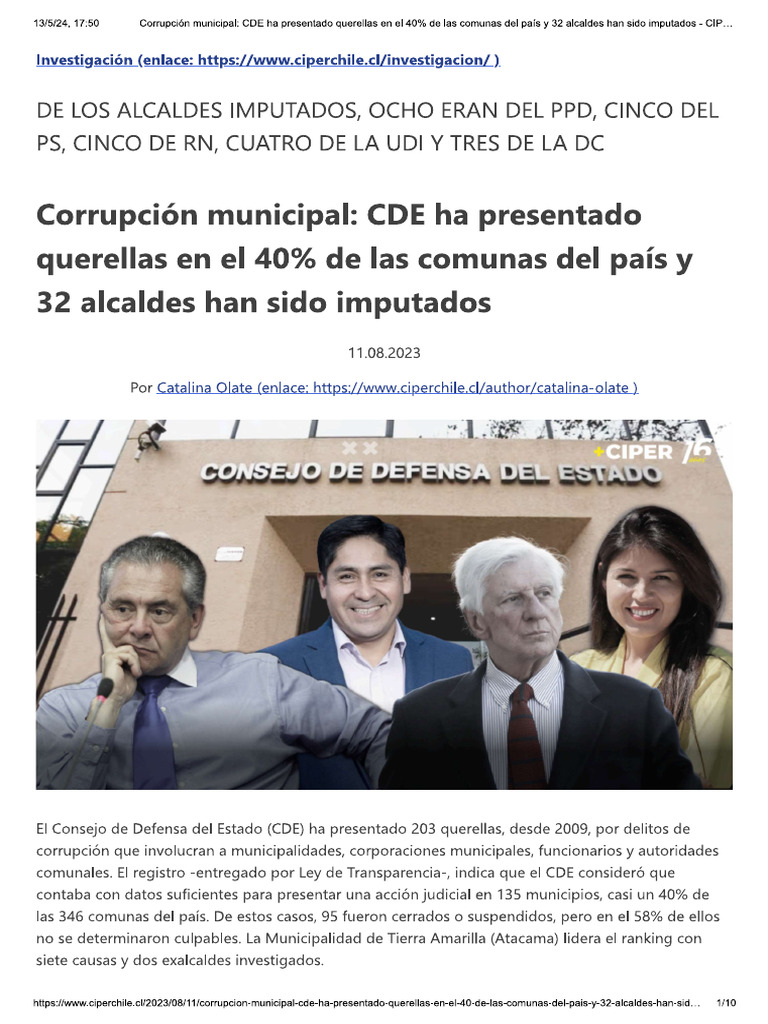 CIPER | PDF