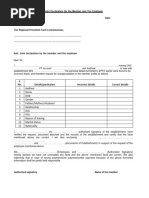 Epf Name Correction Form | PDF | Birth Certificate | Government Information