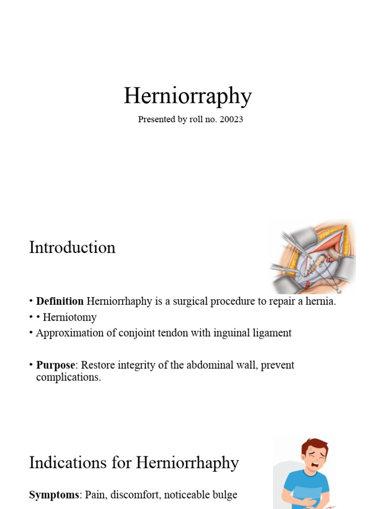 Herniorraphy 2 | PDF