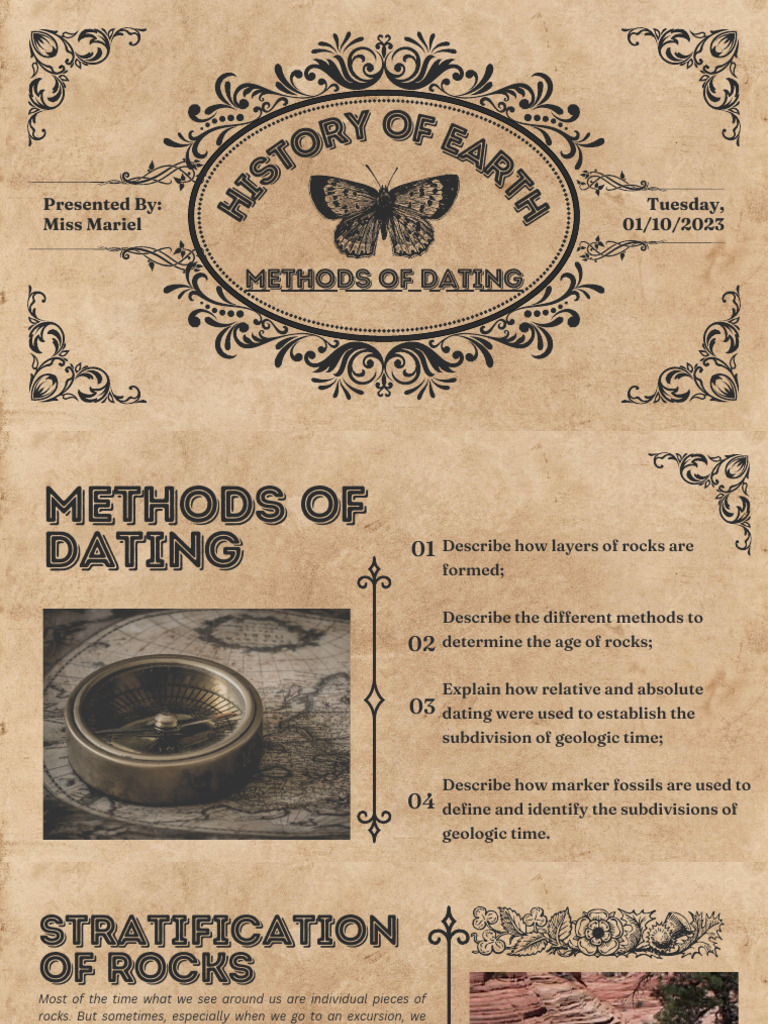 Earth Science Lesson 3.6 - Earth's History Methods of Dating | PDF ...