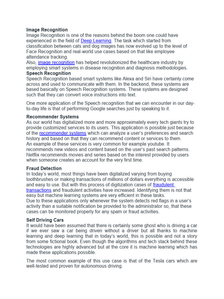 Image Recognition | PDF | Machine Learning | Artificial Intelligence