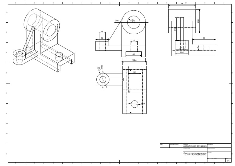 112301013enggdesign2 Drawing v2 | PDF
