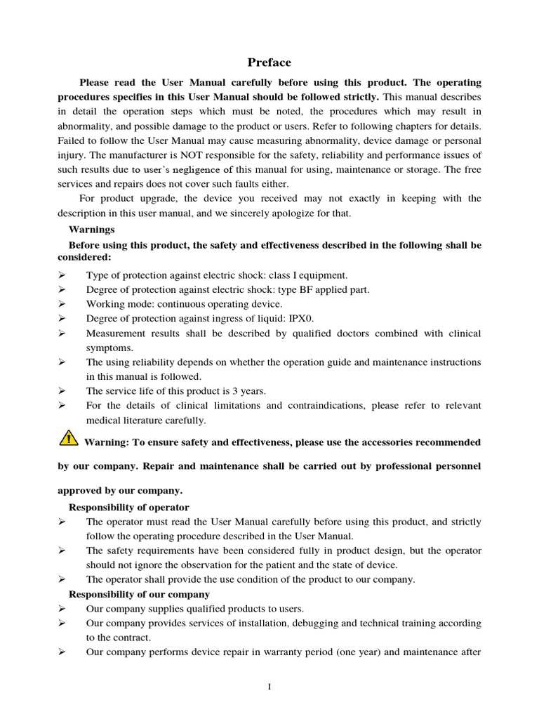 SP100 User Mannual | PDF