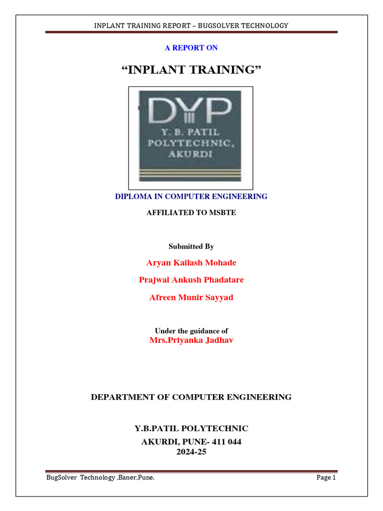 Aryan Mohade Report File | PDF | Html | World Wide Web